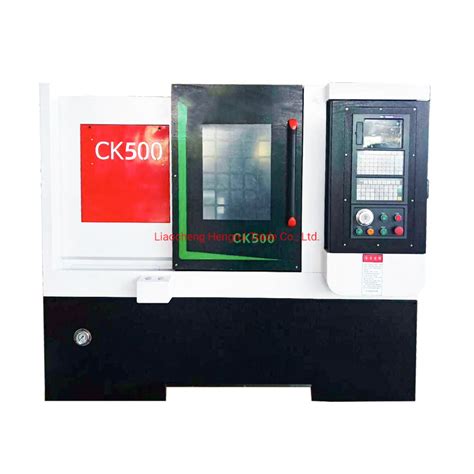 CNC Lathe Machine Ck50 Fanuc GSK System China High Accuracy Lathe Machinery And China CNC