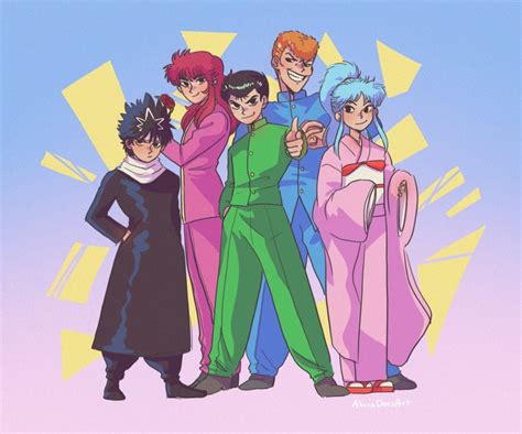 Botan Yu Yu Hakusho Drawn By Alicia Rose Danbooru