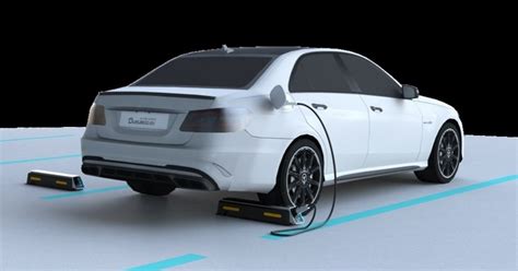 신개념 전기차 충전법 등장주차방지턱에 충전기 설치한다 모터그래프