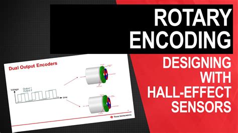 Designing Incremental Rotary Encoders With Hall Effect Sensors Video