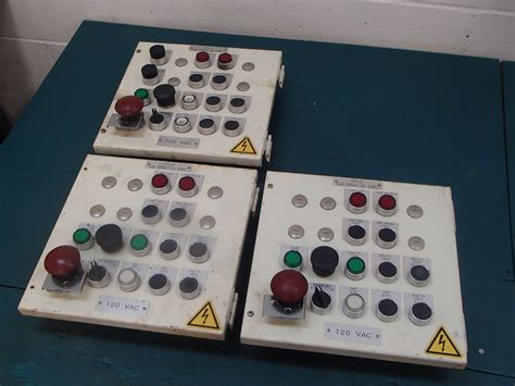 Allen Bradley Push Buttons Switches On Panels
