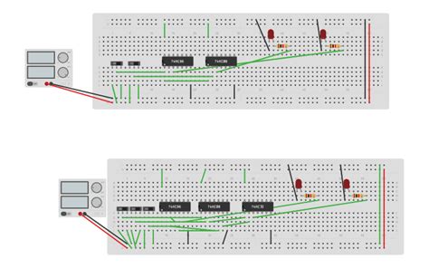 Circuit Design Half Adder And Full Adder Tinkercad