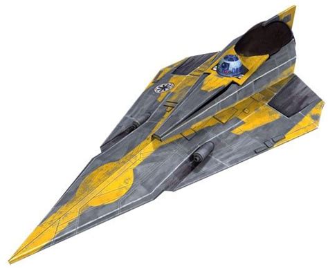 Star Wars Delta 7b Aether Sprite Class Jedi Starfighter Star Wars