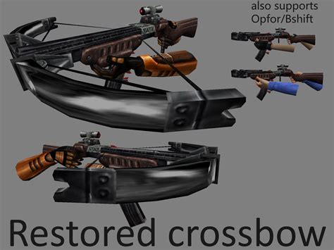 Full Polygon Crossbow Addon Half Life Moddb