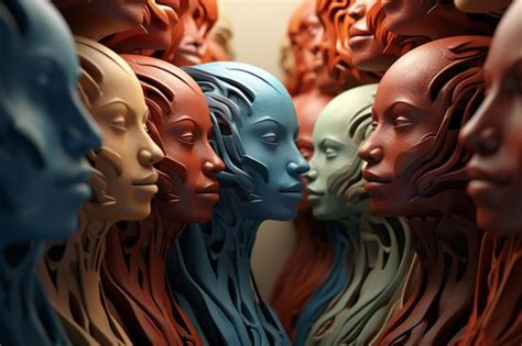 Premium Ai Image Artistic Representations Of Cultural Diversity And