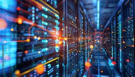 Edge Computing Infrastructure Edge Computing Infrastructure Within A Data Center Concept With