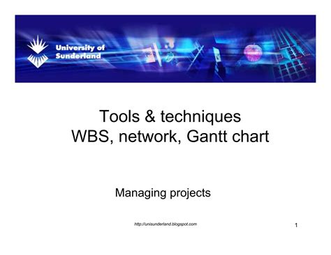 203wbs Network Gantt Chart Ppt