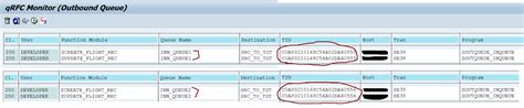 Techsap Qrfc With Outbound Queue And Inbound Queue Between Two Different Sap Systems One Luw