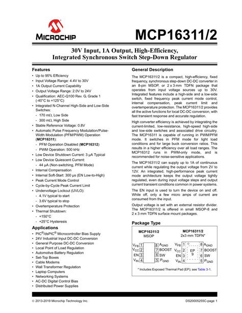 PDF MCP16311 MCP16312 Data Sheet DOKUMEN TIPS