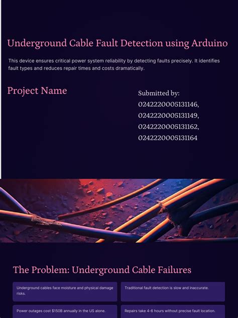 Underground Cable Fault Detection Using Arduino Pdf Electric Power Distribution Resistor