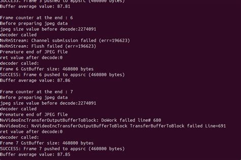 Nvenc Failed After A Few Frames Video Processing And Optical Flow
