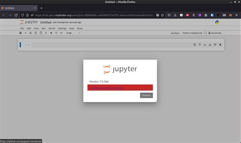 Improve The About Dialog · Issue 6552 · Jupyternotebook · Github