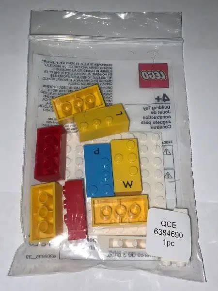 Lego Play Day 2021 Braille Bricks Polybag • Set 6384690