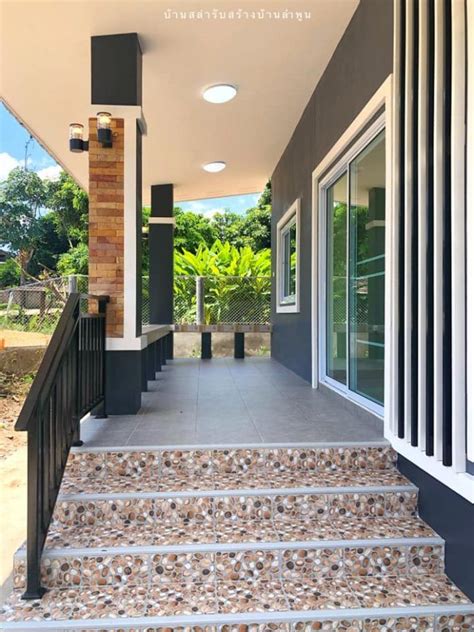 บ้านโมเดิร์นยกพื้นสูง ขนาด 3 ห้องนอน 2 ห้องน้ำ ราคา 9 แสนกว่าบาท Thai Lets Go บ้านโมเดิร์น