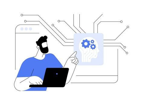 Artificial Intelligence Isolated Cartoon Vector Illustrations 35794879