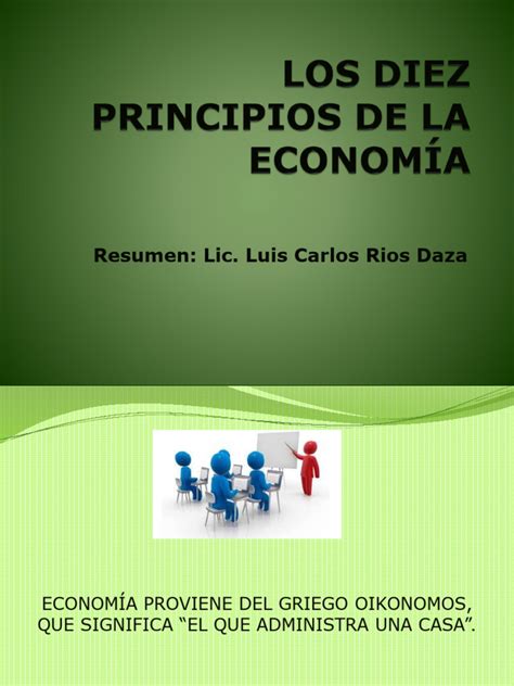 01 Los Diez Principios De La Economía Pdf Inflación Mercado