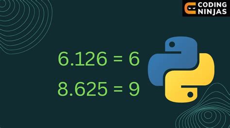 Round Function In Python Naukri Code 360