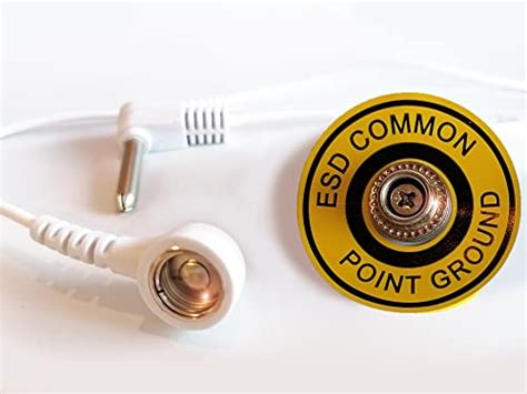 Grounding Snap With Esd Grounding Plug For Universal Grounding Table