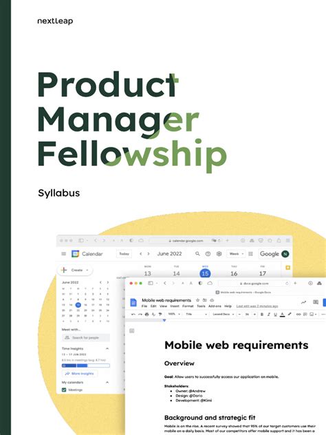 Product Management Curriculum Nextleap Pdf Machine Learning Artificial Intelligence