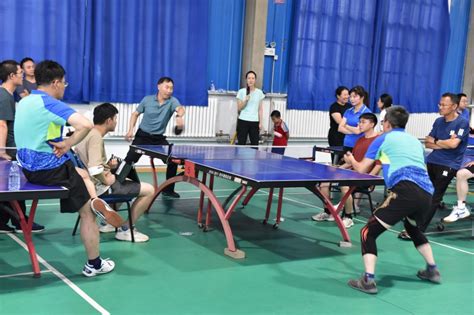 学校举办第五届泉城杯教职工乒乓球混合团体赛 山东科技大学 工会