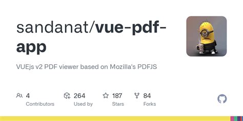 Github Sandanat Vue Pdf App Vuejs V Pdf Viewer Based On Mozilla S Pdfjs