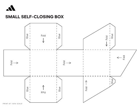 Self Closing Box Templates Download Printable Pdf Templateroller