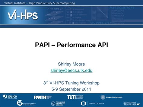 Ppt Papi Performance Api Powerpoint Presentation Free Download Id9144108