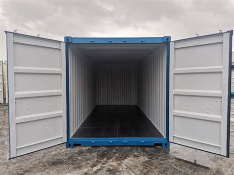 Sea Container 20 Dc Ow New Blue Steel Steelcube