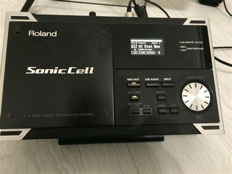 Infrequent Sound [sex Tex] Technology Roland Soniccell Expandable Synthesizer Module With Audio