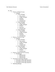 Importance Of Organizational Structures In Business Course Hero