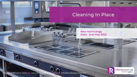 Cip In Food Industry Food Research Lab Pptx