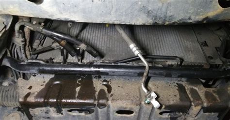 봉고3에어컨 불량으로 확인해보니 에어컨콘덴서가 파손되었네요봉고3 에어컨콘덴서 교환 네이버 블로그