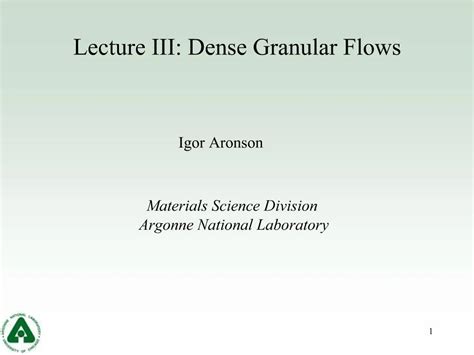 Ppt Lecture Iii Dense Granular Flows Powerpoint Presentation Free Download Id977120