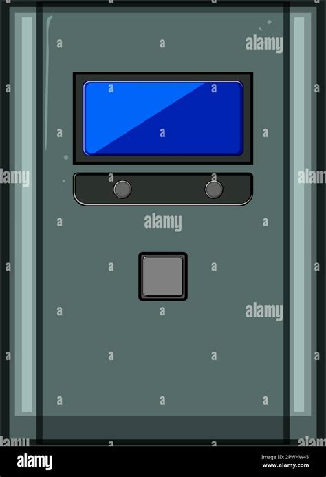 Equipment Battery Backup Cartoon Energy Power Electricity Electric