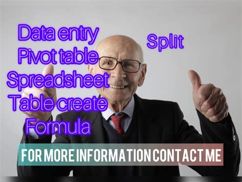 Do Spreadsheet Table Formatting Pivot Data Entry By Sanjaypradhan89 Fiverr