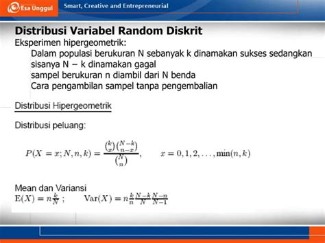 Random Variabel Variabel Diskrit Dan Kontinu Ppt