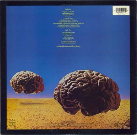 Rush Hemispheres Us Vinyl Lp Album Lp Record 770502