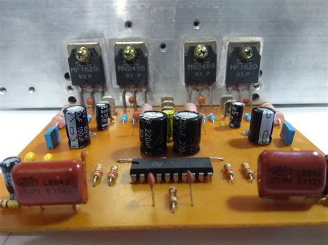 Amplificador Com Bias Automático Com Ci Tda7250 Por Br 2018 08 Amplificador