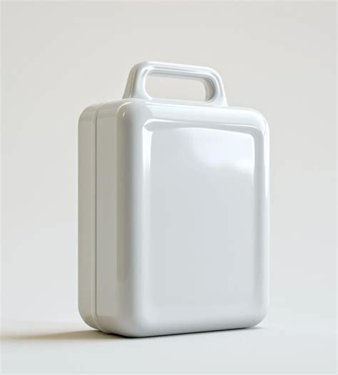 An Illustration Of A Blank Fluid Container With A Tap In 3d Premium