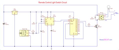 How Does A Remote Control Circuit Work Wiring Work