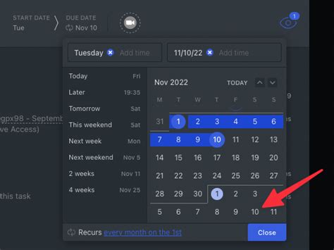 How To Set Recurring Task Start Date And Due Date Separately Rclickup