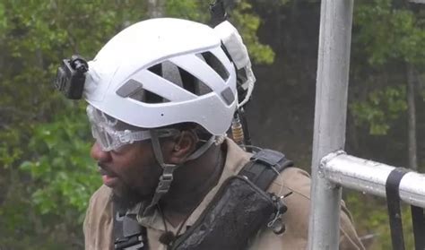 Im A Celebs Babatúndé Faces Horrifying Heights Trial In Lashing Rain