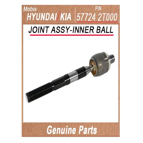 577242t000 Joint Assy Inner Ball Genuine Korean Automotive Spare