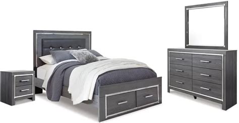 Lodanna Bedroom Set In Gray By Ashley Furniture