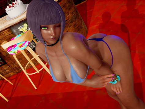 Rule 34 3d Choker Dark Skinned Female Dark Skin Female Green Eyes