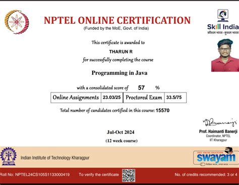 Tharun R On Linkedin I Am Thrilled To Share That I Have Successfully