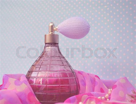 Vintage Perfume Spray Bottle Stock Image Colourbox