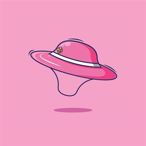 Cute Beach Cap Vector For Woman On Summer 26274051 Vector Art At Vecteezy