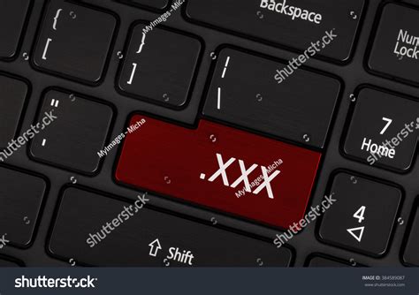 Wanting Watch Porn Pressing Porn Button Stock Photo Shutterstock