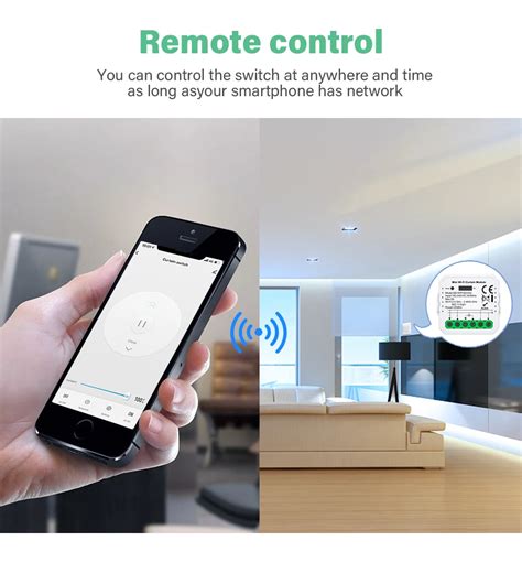 Tuya Wireless Wifi And Zigbee Curtain Switch Module For Roller Shutter